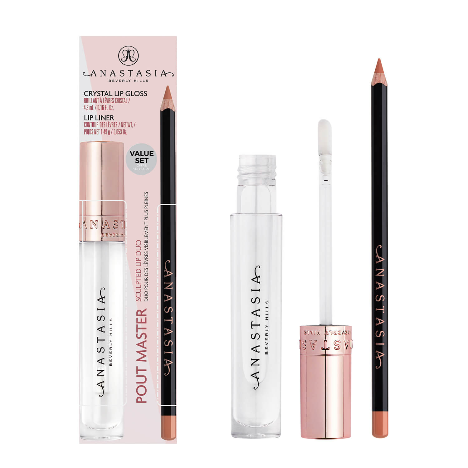 POUT MASTER LIP DUO (KIT DUO DE BRILLO Y DELINEADOR) > Sephora MX