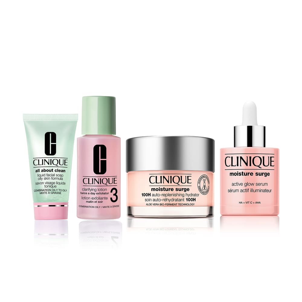 SET MOISTURE SURGE MEGASTARS FOR OILY SKIN (SET DE LIMPIEZA ...