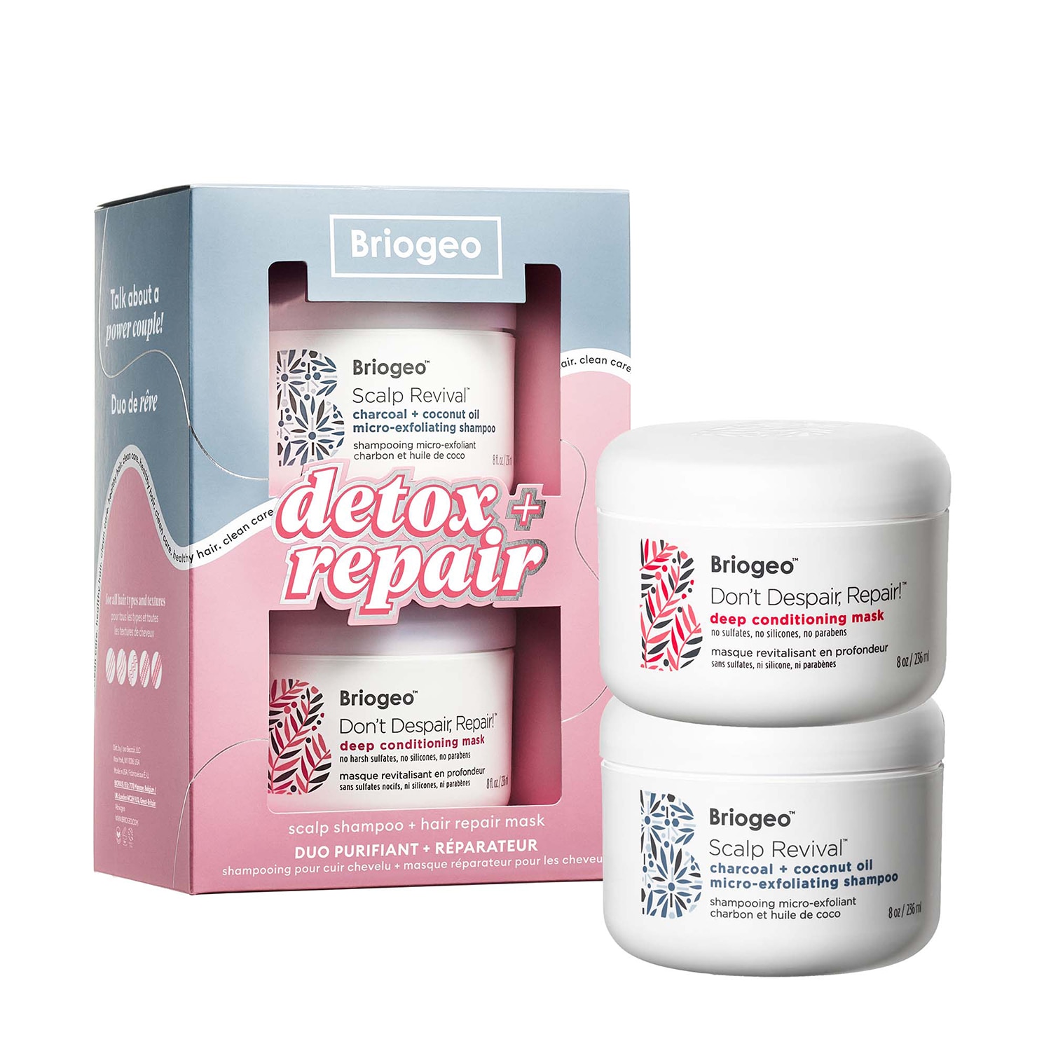 DETOX + REPAIR VALUE SET (DÚO DE PRODUCTOS PARA CABELLO) > Sephora MX