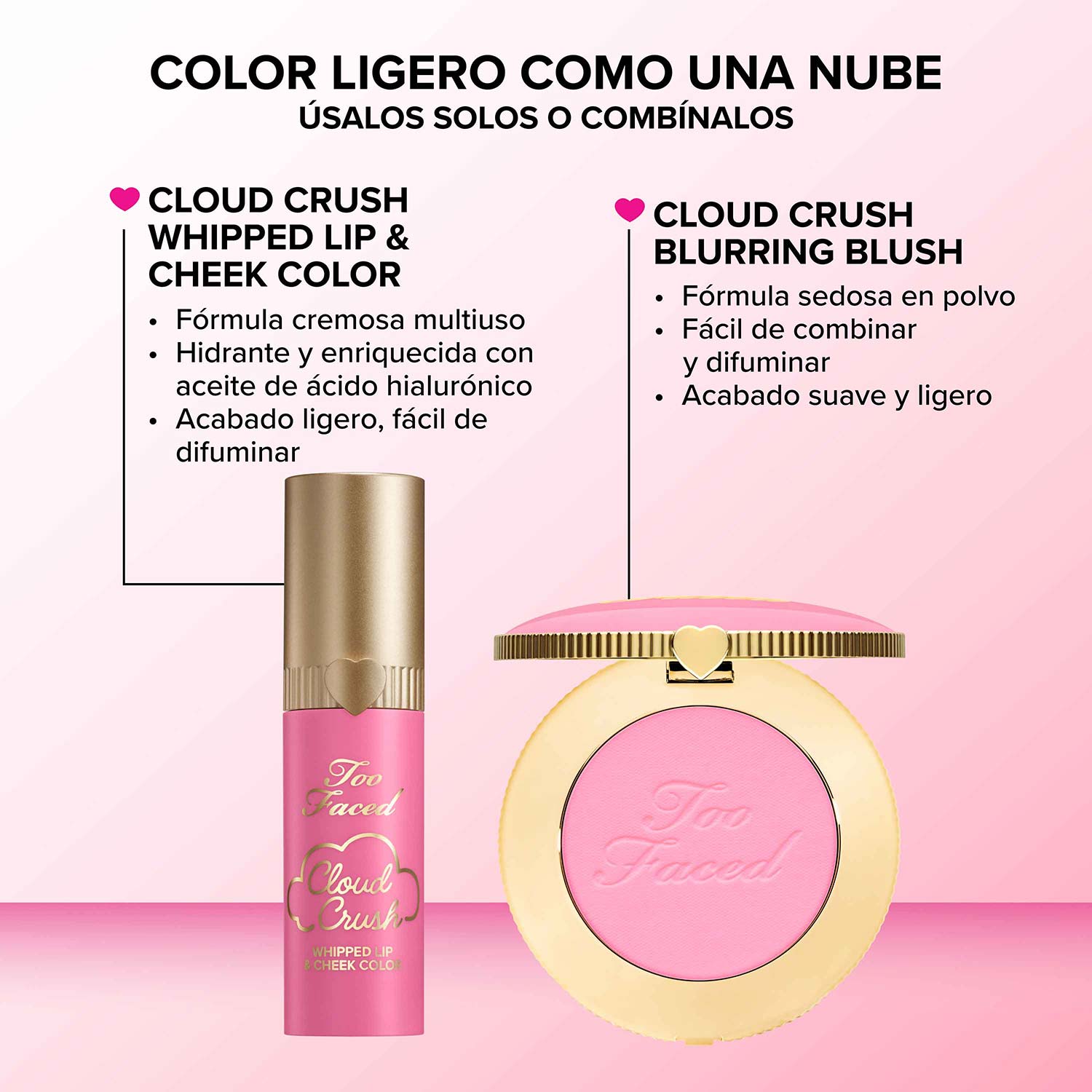Blush Liquido Cloud Crush Whipped Lip & Cheek Color - Sephora