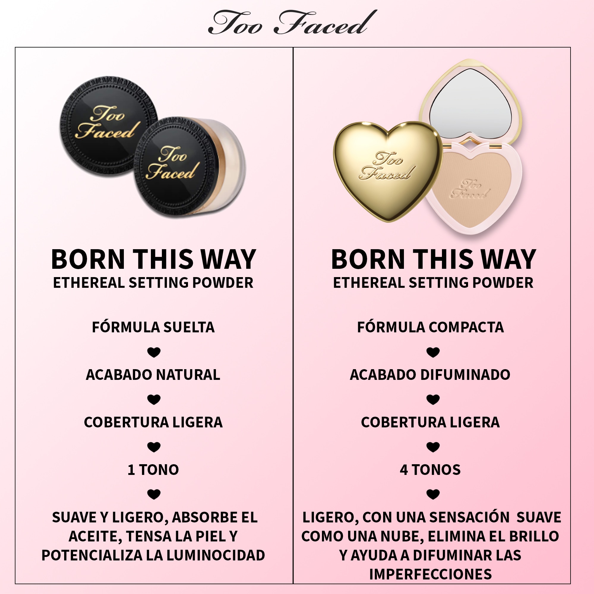 BORN THIS WAY SOFT BLUR (POLVO COMPACTO MATE PARA ROSTRO) > Sephora MX