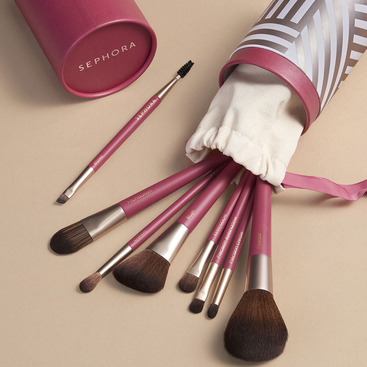 Advanced Brush Set (Set de Brochas Avanzado para Ojos y Cara) > Sephora MX
