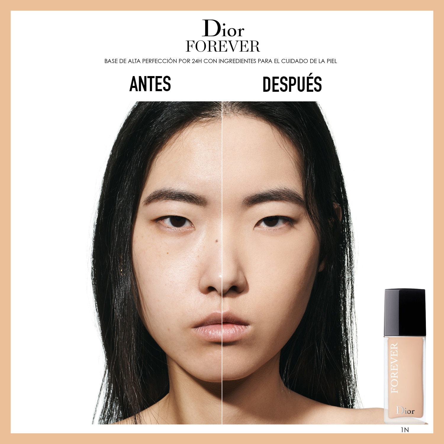 DIORSKIN FOREVER MATTE. BASE DE MAQUILLAJE DIOR. EN DIFERENTES TONOS ...