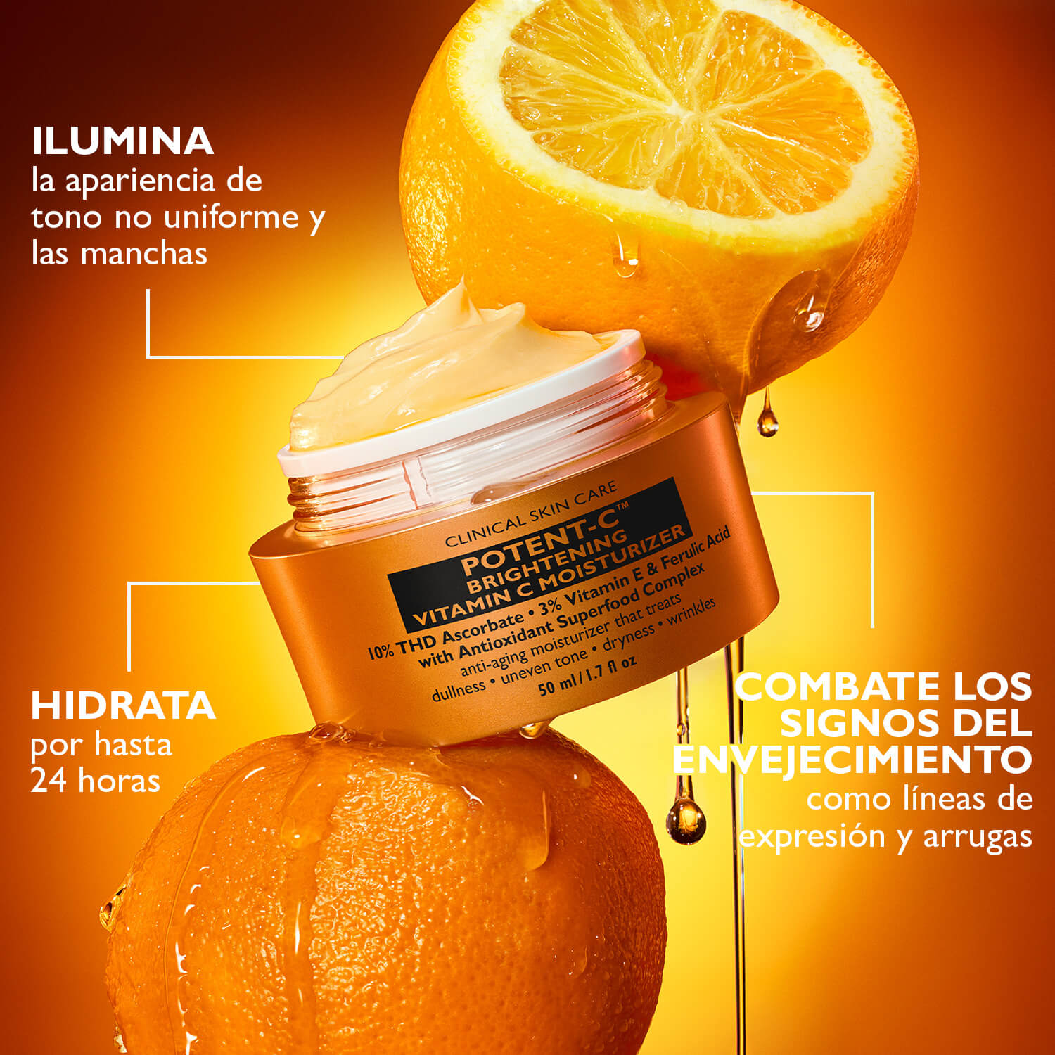 POTENT-C™ BRIGHTENING VITAMIN C MOISTURIZER (CREMA HIDRATANTE FACIAL ...