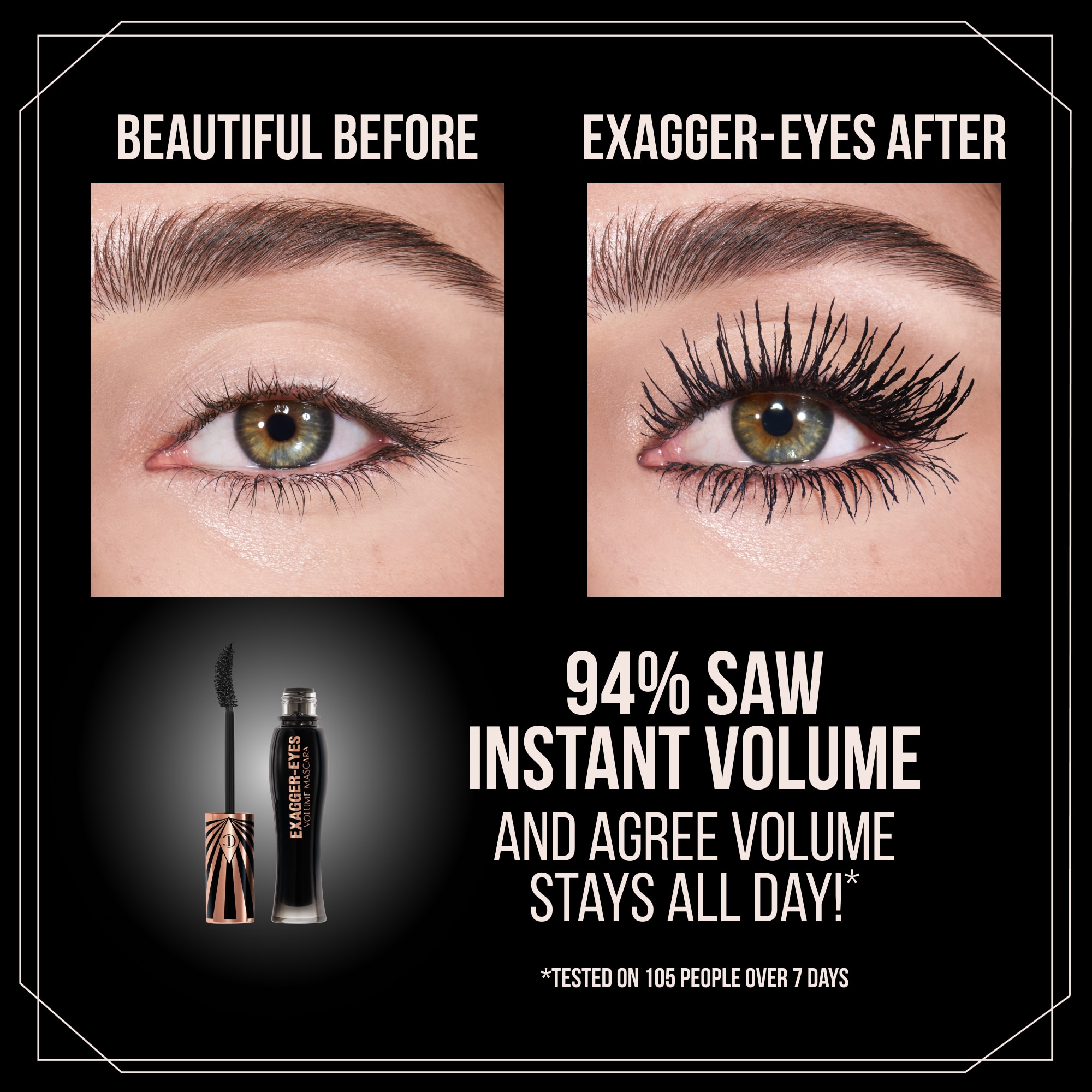 EXAGGER EYES MASCARA (MÁSCARA PARA PESTAÑAS) > Sephora MX