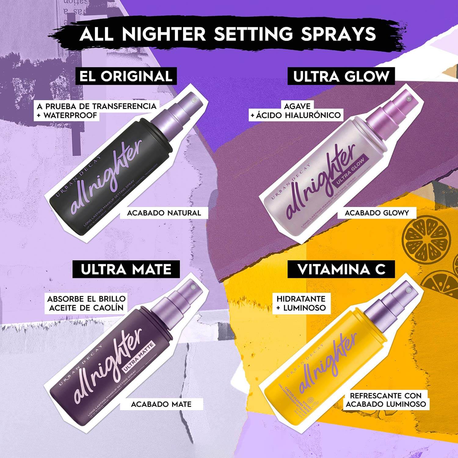 ALL NIGHTER VITAMIN C SETTING SPRAY (SPRAY FIJADOR DE MAQUILLAJE ...
