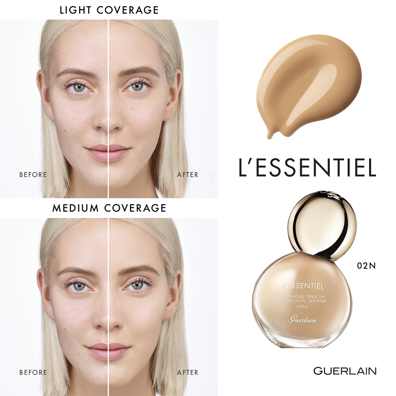Base de maquillaje L'ESSENTIEL de Guerlain en Sephora México