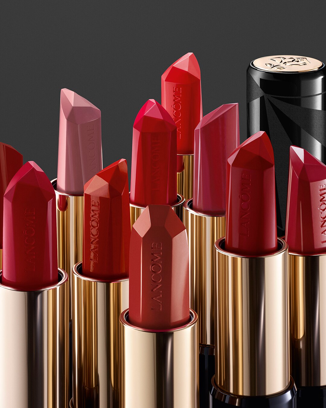 Labial L’Absolu Rouge Ruby Cream de Lancôme en Sephora de México.